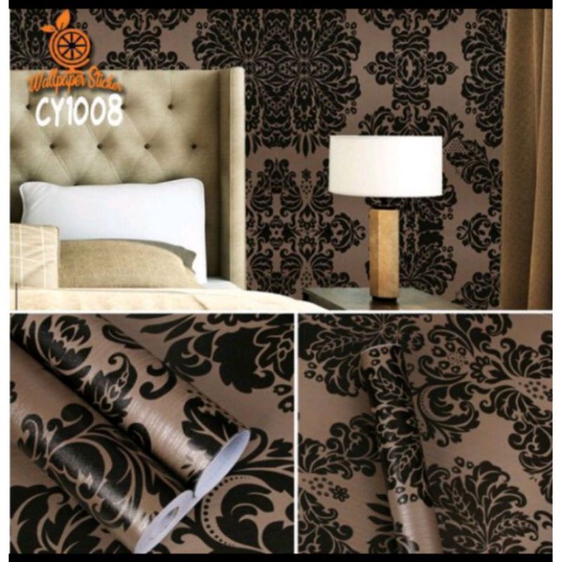 Jual Wallpaper Dinding Motif Hitam Wallpaper Dinding Hitam Wallpaper ...