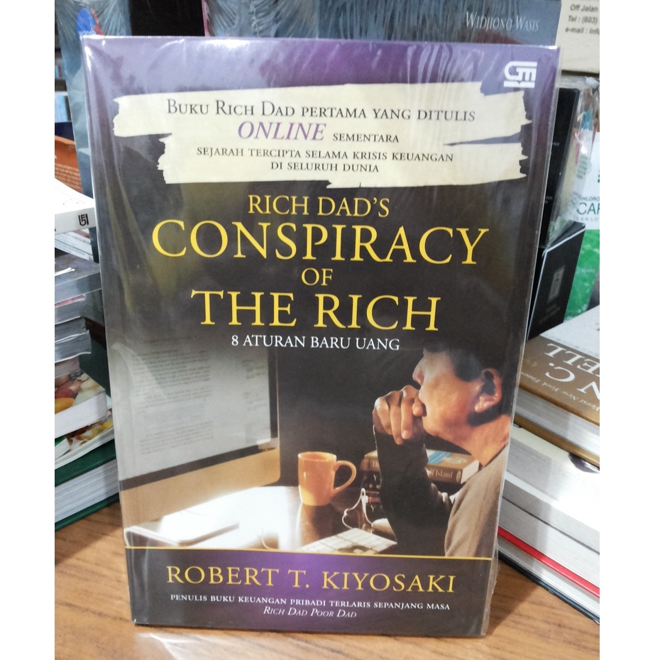 Jual Buku Rich Dads Conspiracy Of The Rich 8 Aturan Baru Uang