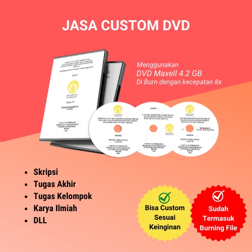 Jual Jasa Burning DVD | Custom DVD | Shopee Indonesia