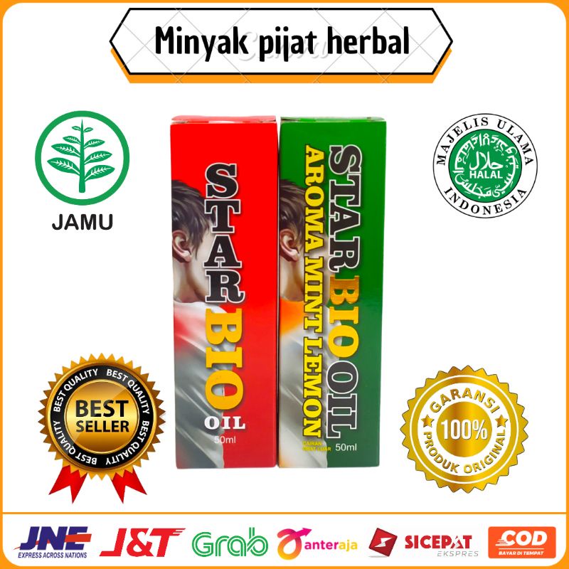 Jual Star Bio Oil | Minyak Pijat dan Urut | Herbal Syaraf Kejepit ...