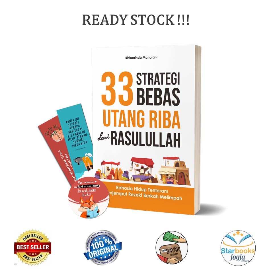 Jual Araska - Buku 33 Strategi Bebas Utang Riba Dari Rasulullah (Agama ...