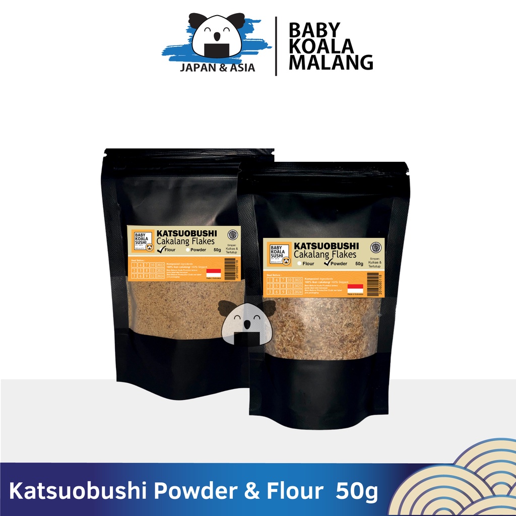 Jual KATSUO FLOUR dan POWDER Tepung Ikan Cakalang 50 g Halal │ Bubuk ...