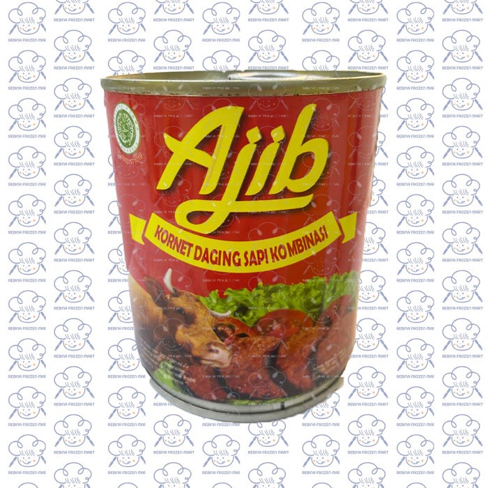 Jual Kornet Sapi Kaleng Ajib 340gr | Shopee Indonesia