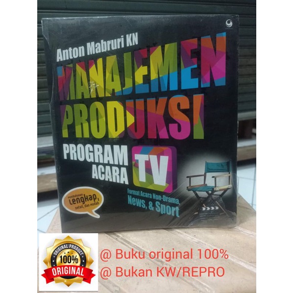 Jual buku asli: manajemen produksi program acara tv | Shopee Indonesia