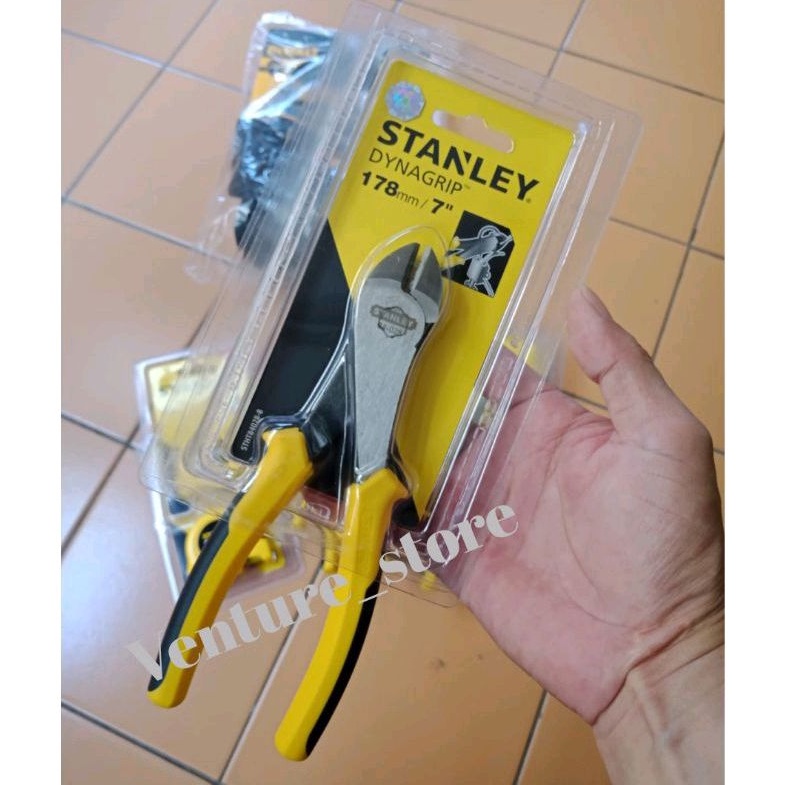 Jual Tang potong 7 Stanley STHT84028 Dynagrip Diagonal Cutting Plier 7 ...