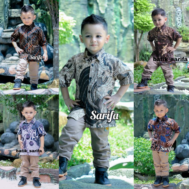 Jual KEMEJA BATIK ANAK COWOK//BAJU BATIK ANAK COWOK//BATIK ANAK LAKI ...