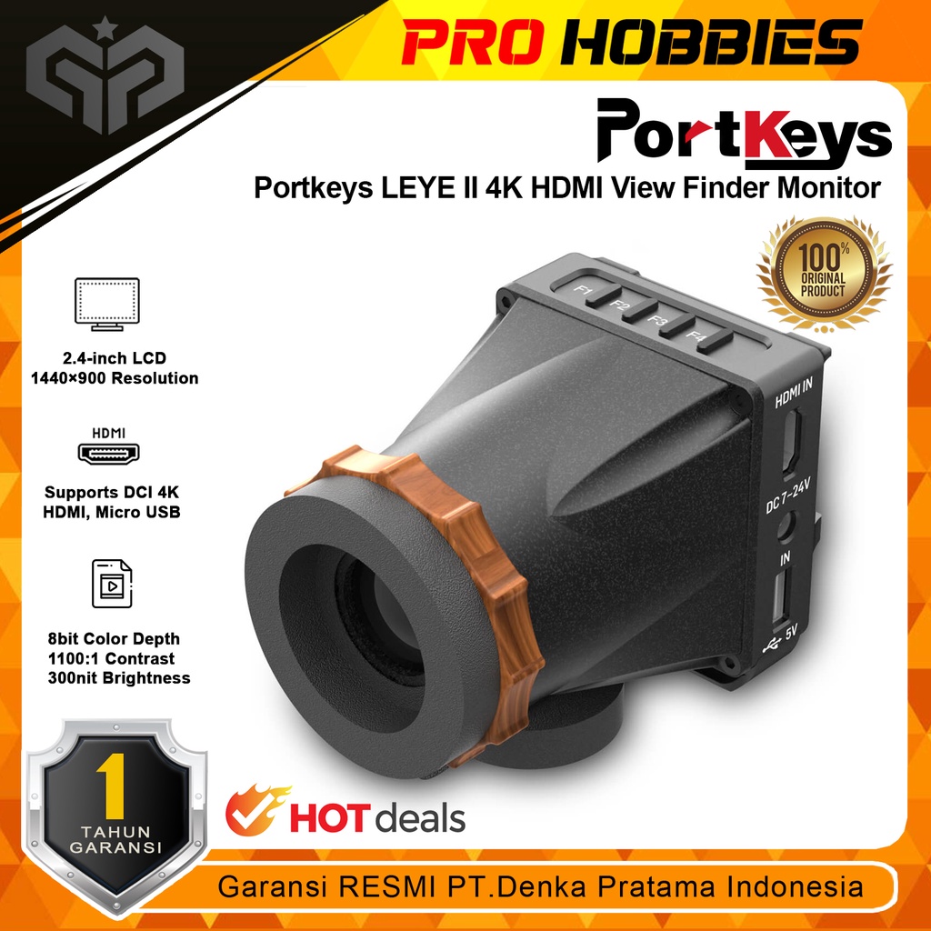 Jual Portkeys LEYE II 4K HDMI View Finder Monitor | Shopee Indonesia