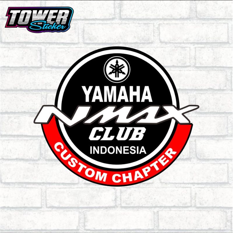 Jual Sticker cutting YAMAHA NMAX CLUB INDONESIA bahan fosfor keren ...