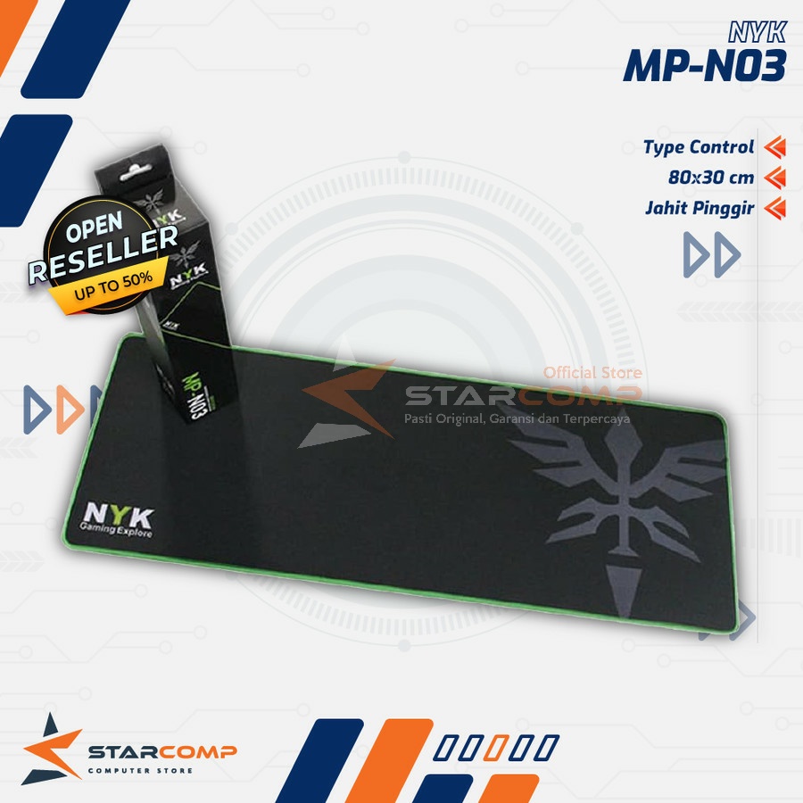 Jual Mousepad Gaming NYK MP-N03 Type-Control 80x30 cm | Shopee Indonesia