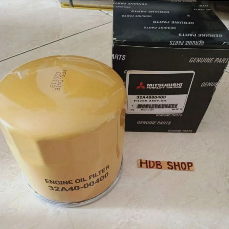Jual filter oli forklift Mitsubishi grendia fd 20/25/30N genuine ...