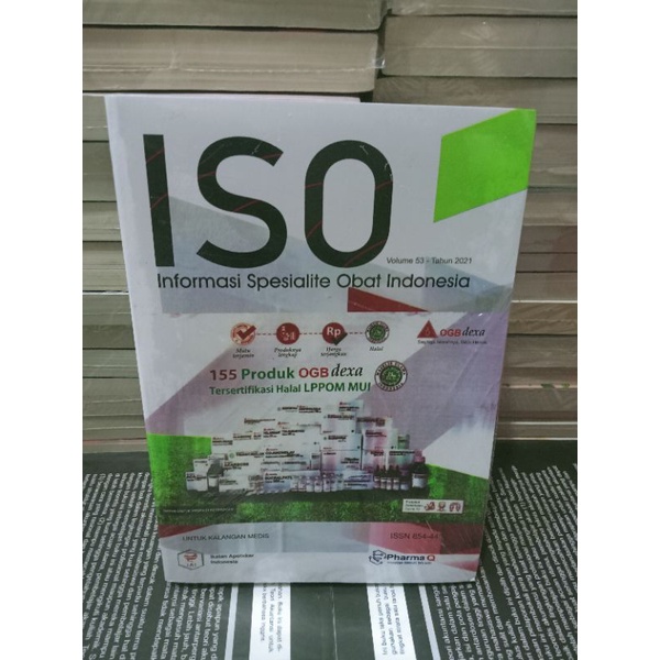 Jual Buku ISO INFORMASI SPESIALITE OBAT INDONESIA VOL 53 TH 2021 ...