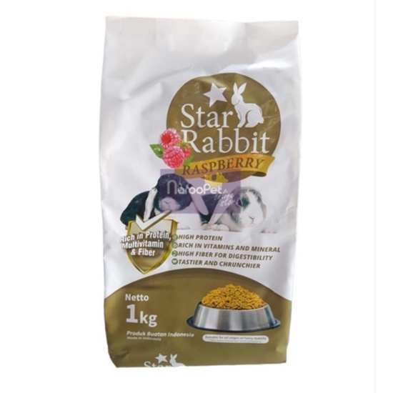 Jual Pakan Kelinci Star Rabbit 1kg | Shopee Indonesia