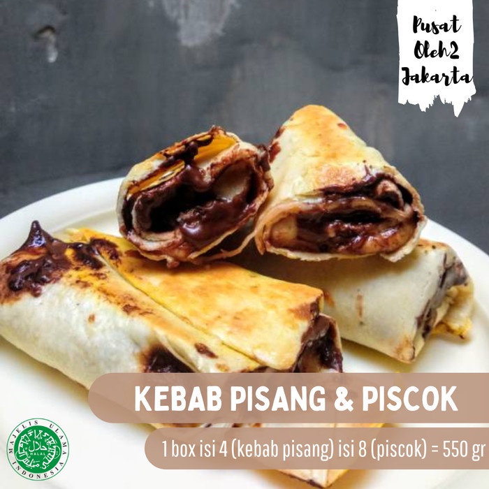 Jual Kebab Pisang Coklat Frozen Piscok Pisang Keju Lumer Sultan ...