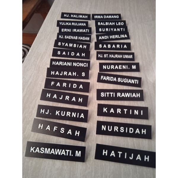 Jual papan nama dada | Shopee Indonesia