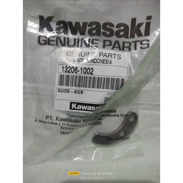 Jual GUIDE KICK STATER PLAT SELAH ENGKOL NINJA 150 R SS RR ORIGINAL ...