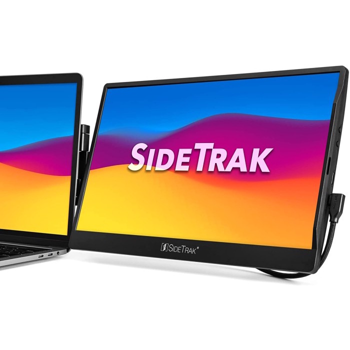 Jual Monitor Lcd Monitor Laptop Tambahan Sidetrak Swivel Portable 14 ...