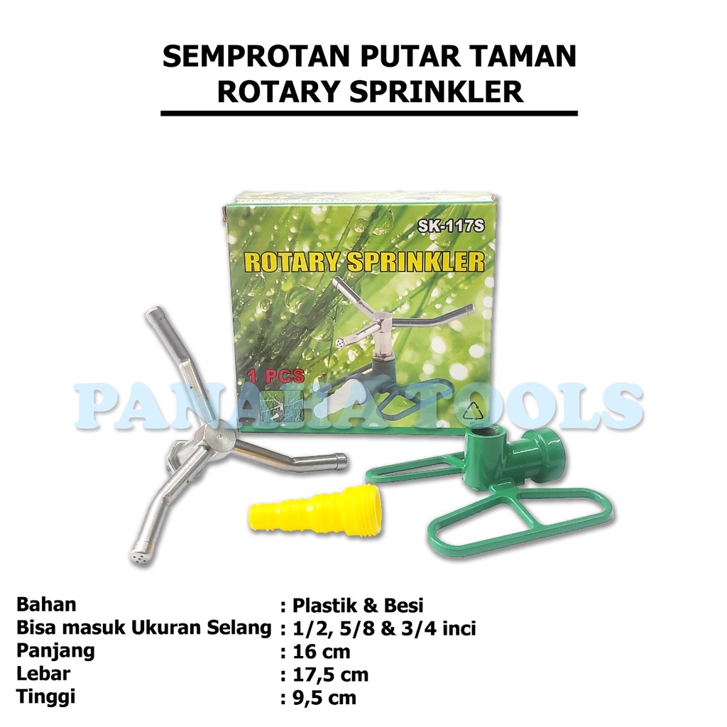 Jual Rotary Sprinkle Semprotan Taman Putar | Shopee Indonesia