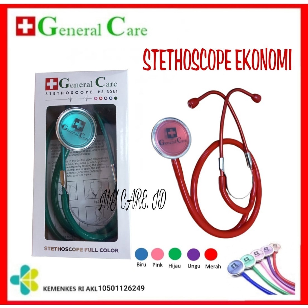 Jual LynCare STETHOSCOPE General Care Economy / Stetoskop GC Ekonomi ...