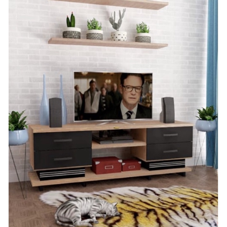 Jual MEJA TV MINIMALIS MODERN RAK TV MINIMALIS ROMARO RTV 0811 | Shopee ...