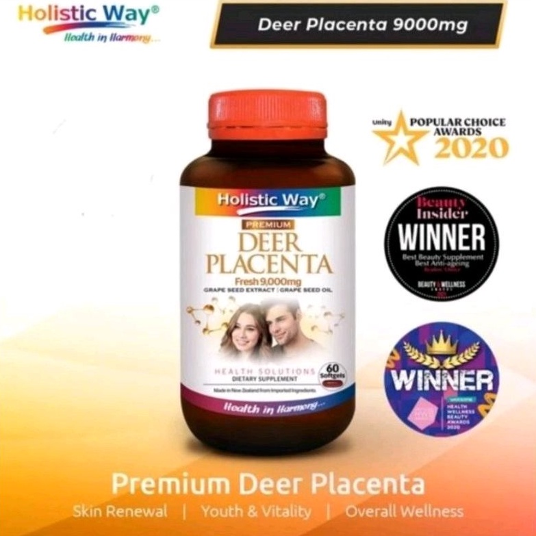Jual Holistic Way Premium Deer Placenta | Shopee Indonesia