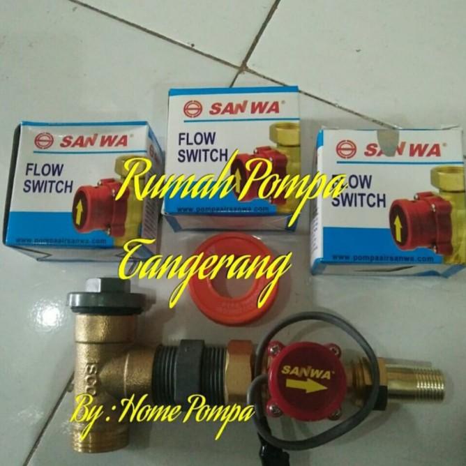 Jual Sparepart Water Flow Switch Sanwa Otomatis Pompa Dorong Set Komplit | Shopee Indonesia
