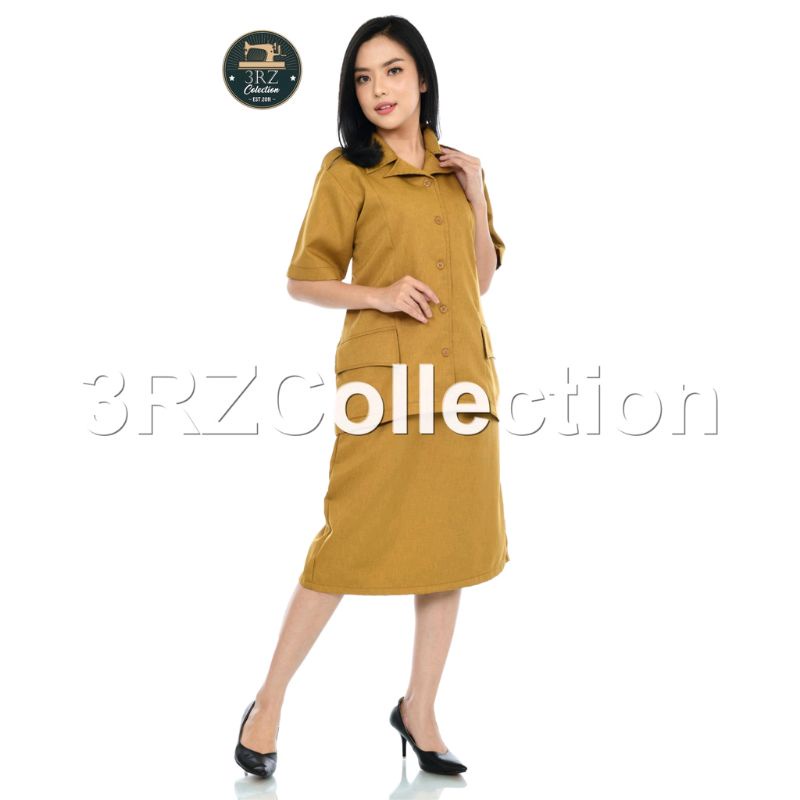 Jual Baju Seragam Dinas PNS PDH Wanita - Baju Seragam Dinas Lengan ...