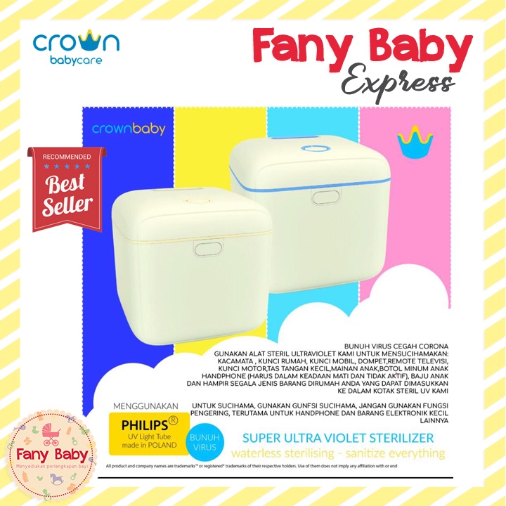 Jual CROWN UV SUPER STERILIZER & DRYER - STERIL BOTOL | Shopee Indonesia
