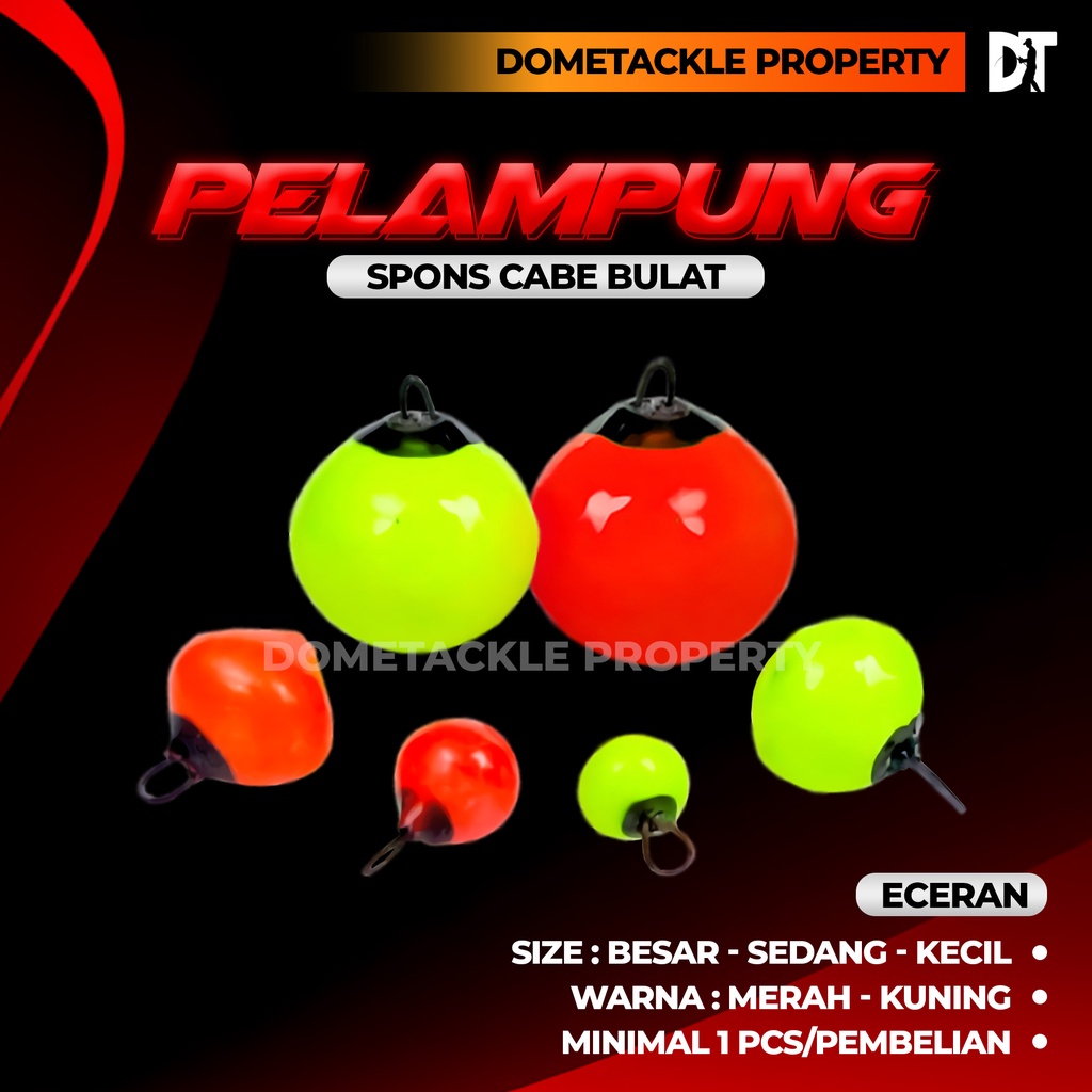 Jual Pelampung Pancing Busa Spon Cabe Bulat Eceran Kembangan Kumbul ...
