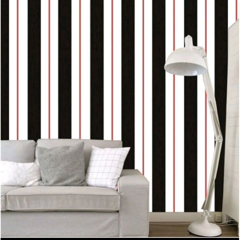Jual Stiker Wallpaper Dinding Wallpaper Hitam Wallsticker Wallpaper ...