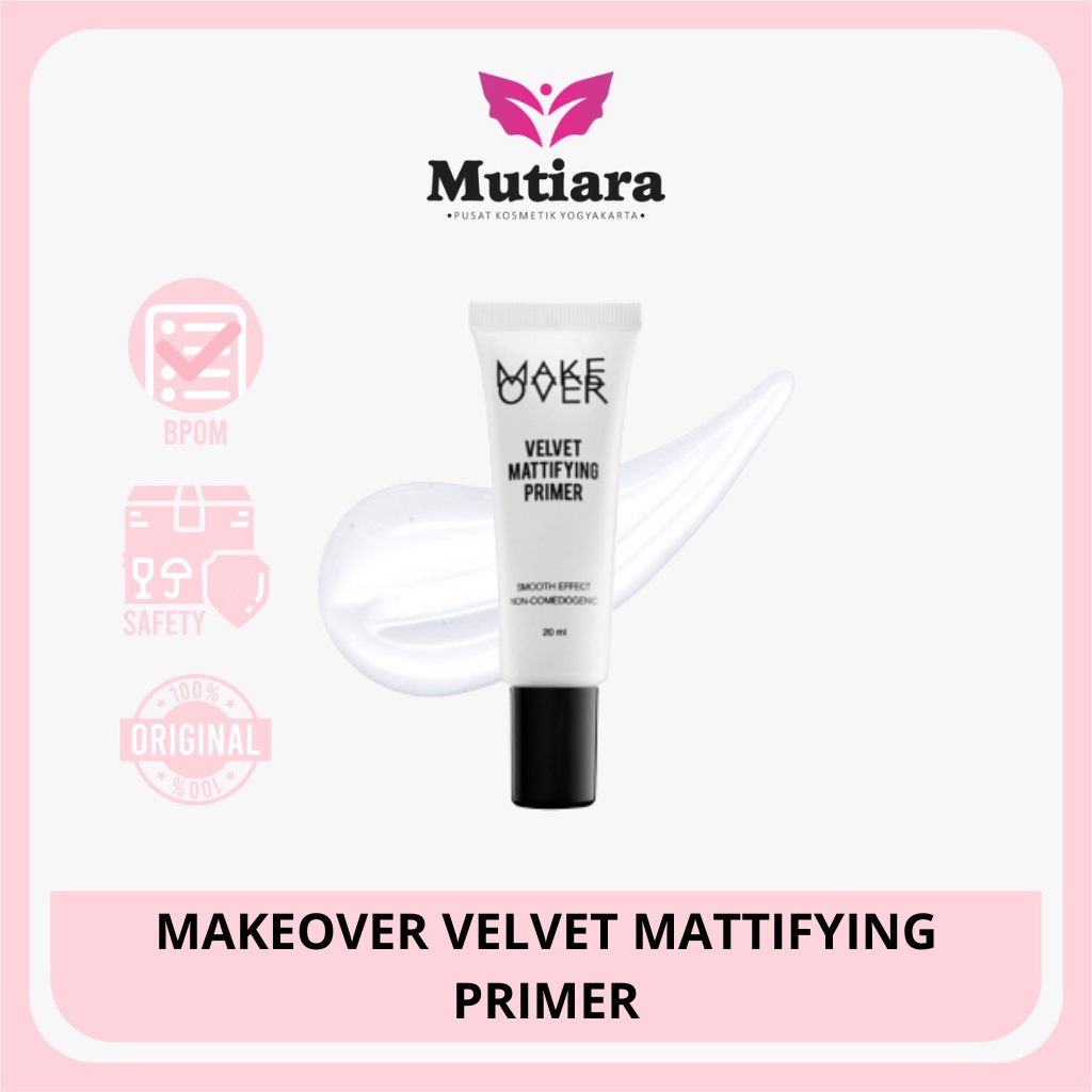 Jual MAKEOVER VELVET MATTIFYING PRIMER 20 ML | Shopee Indonesia