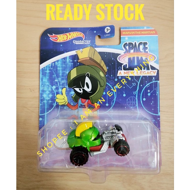 Jual Hot wheels Character Cars Space Jam A New Legacy Marvin The ...
