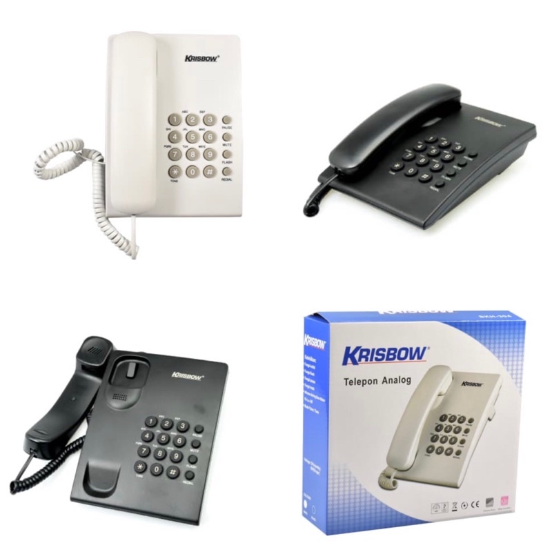 Jual KRISBOW TELEPON ANALOG BASIC SKH-304/ACE TELEPHONE BASIC KRISBOW ...