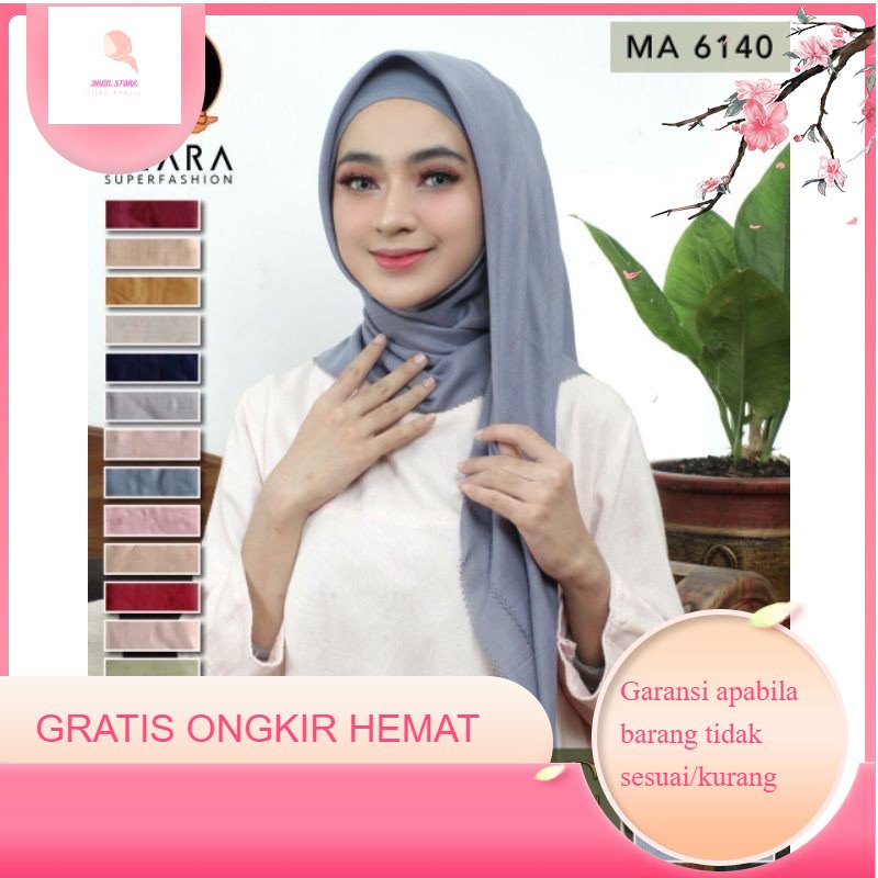 Jual ORIGINAL SANDI MORSE LC AZARA Hijab segiempat Voal waffle Laser ...