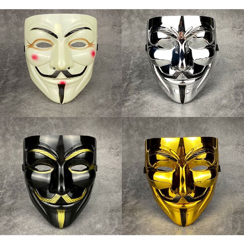 Jual topeng hacker spesiall limited edition | Shopee Indonesia