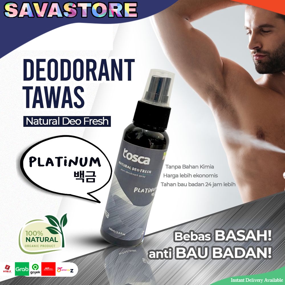 Jual Deodorant Tawas Spray Khusus Pria 100ml - Deodoran Tawas Cair ...
