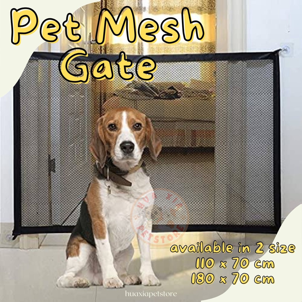 Jual Pet Mesh Gate / Pet Barrier / Magic Gate / Pagar Jaring Anjing ...
