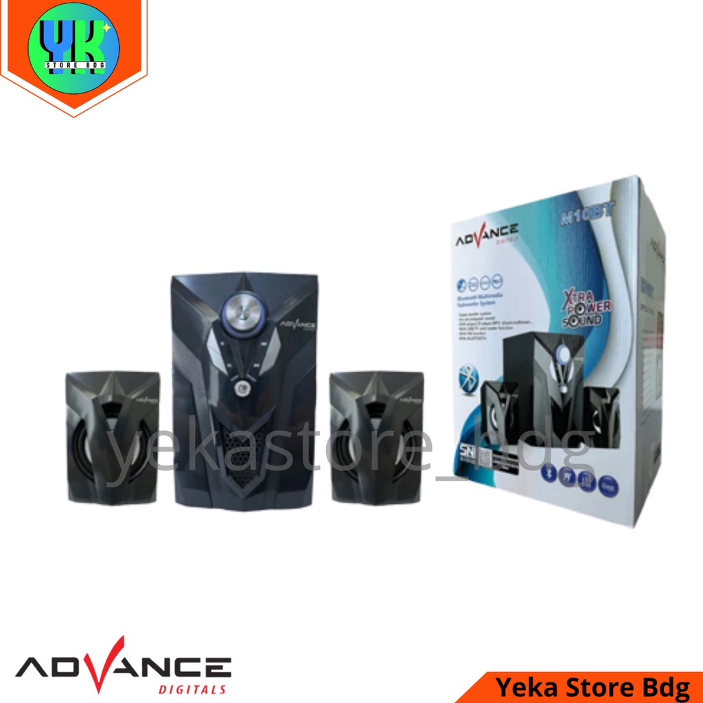 Jual SPEAKER ADVANCE BLUETOOTH M10BT (Speaker dengan 2 satelit dan 1 subwoofer) | Shopee Indonesia