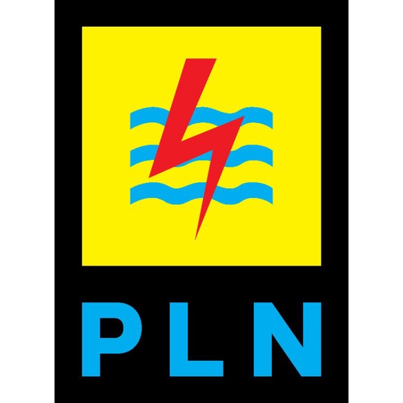 Jual Logo PLN Stiker logo pln stiker sign vinil stiker rambu k3 bebas ...