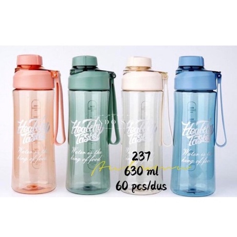 Jual Botol Minum Healthy Taste 630ml / Botol Minum Sport Viral BPA FREE | Shopee Indonesia