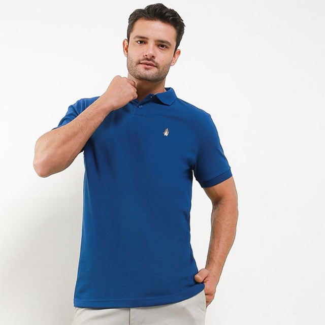 Jual Hush Puppies Kaos Polo Pria Faldo 3 Navy | Shopee Indonesia