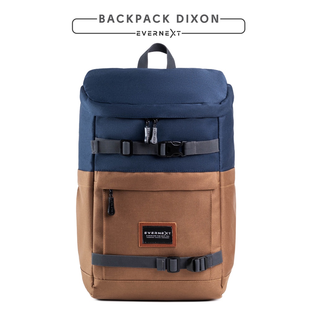 Jual Evernext Backpack Tas Dixon Warna Hitam Army Navy Grey Brown Cocok untuk Anak Sekolah 19 ...