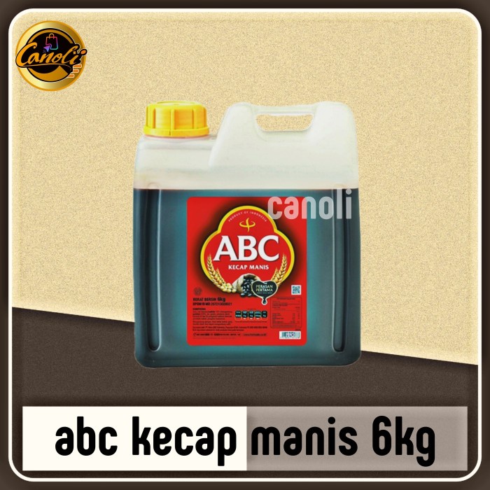 Jual abc kecap manis jerigen 6 kg 6kg galon | Shopee Indonesia