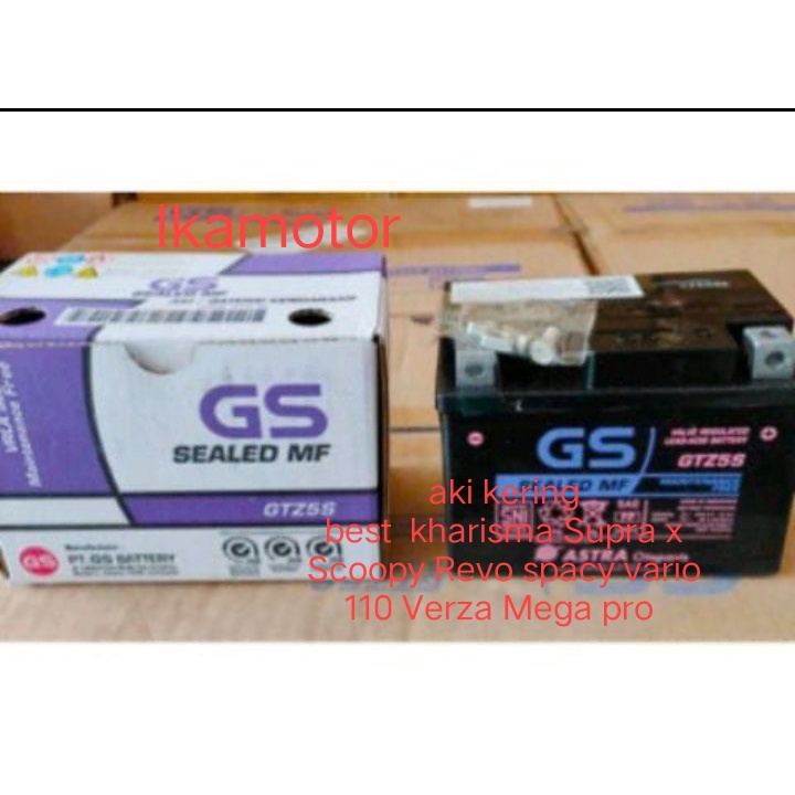 Jual AKI GS ASTRA GTZ-5S AKI KERING | Shopee Indonesia