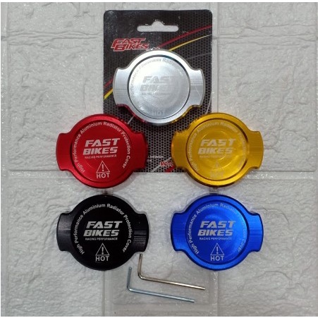 Jual CUP TUTUP COVER RADIATOR VARIASI WARNA FULL CNC NMAX AEROX PCX ...
