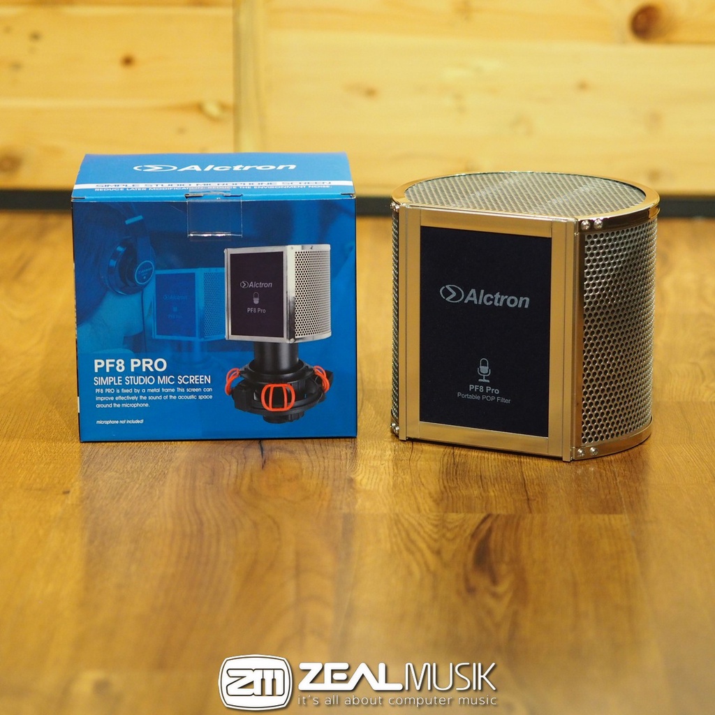 Jual Alctron PF8 PRO Vocal Booth Profesional With Pop Filter - Zeal ...