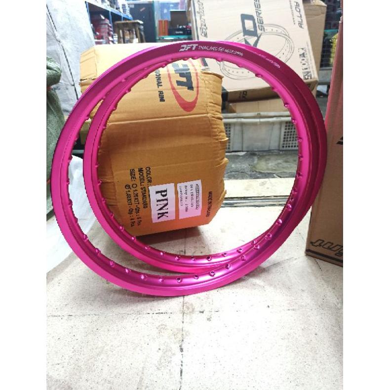Jual velg jari DFT Pro Thailand Pink Sepasang 140 ring 17 | Shopee ...