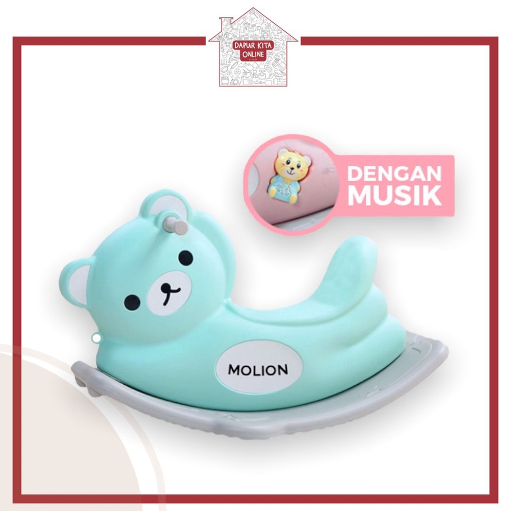 Jual Mainan Kuda Kudaan Anak / Molion Rocking Horse Jungkat Jungkit ...