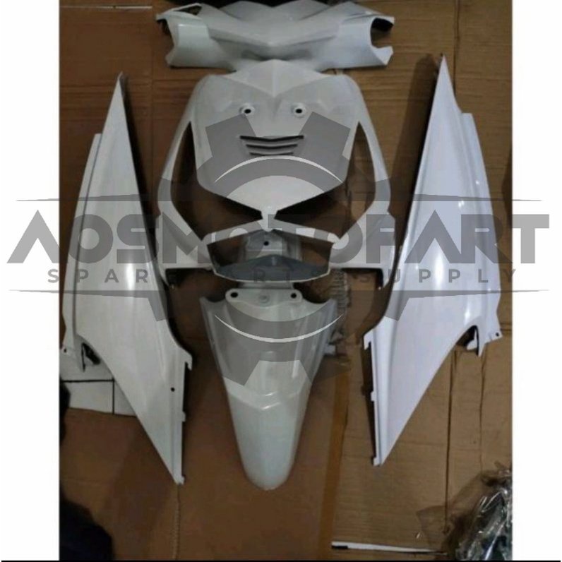 Jual Body halus full set HONDA Beat Karbu Beat lama putih polos ...