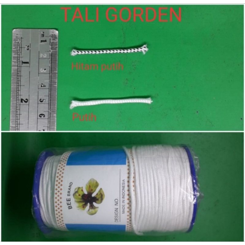 Jual Tali Gorden / Tali Gantungan Bingkai / Tali Cord Rel Gorden ...
