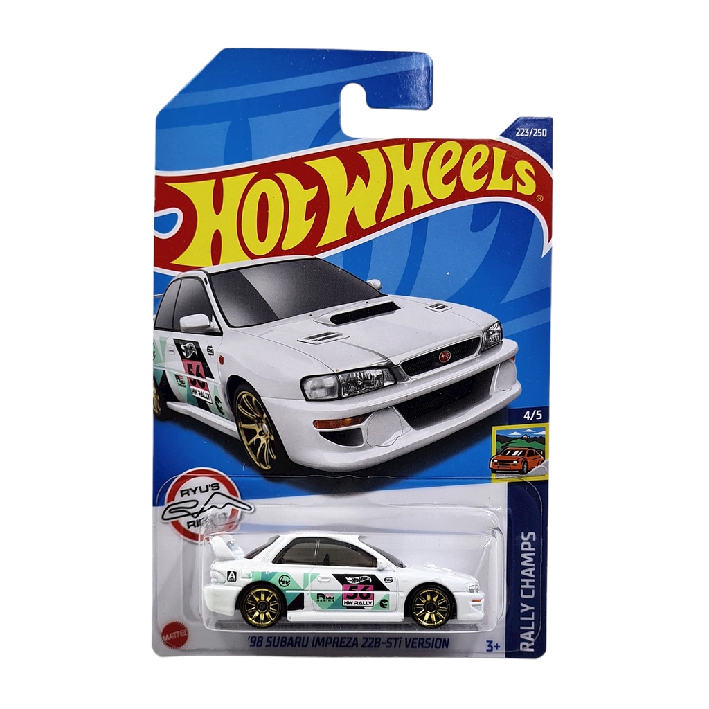 Jual Hot Wheels 98 Subaru Impreza 22B - Sti Version Putih TH Reg - N ...